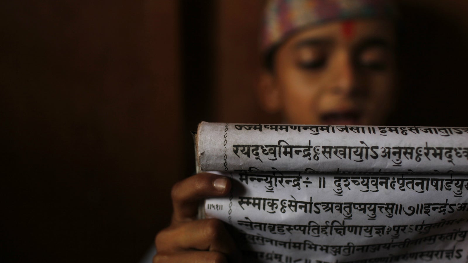 This animated map shows how Sanskrit may have come to India