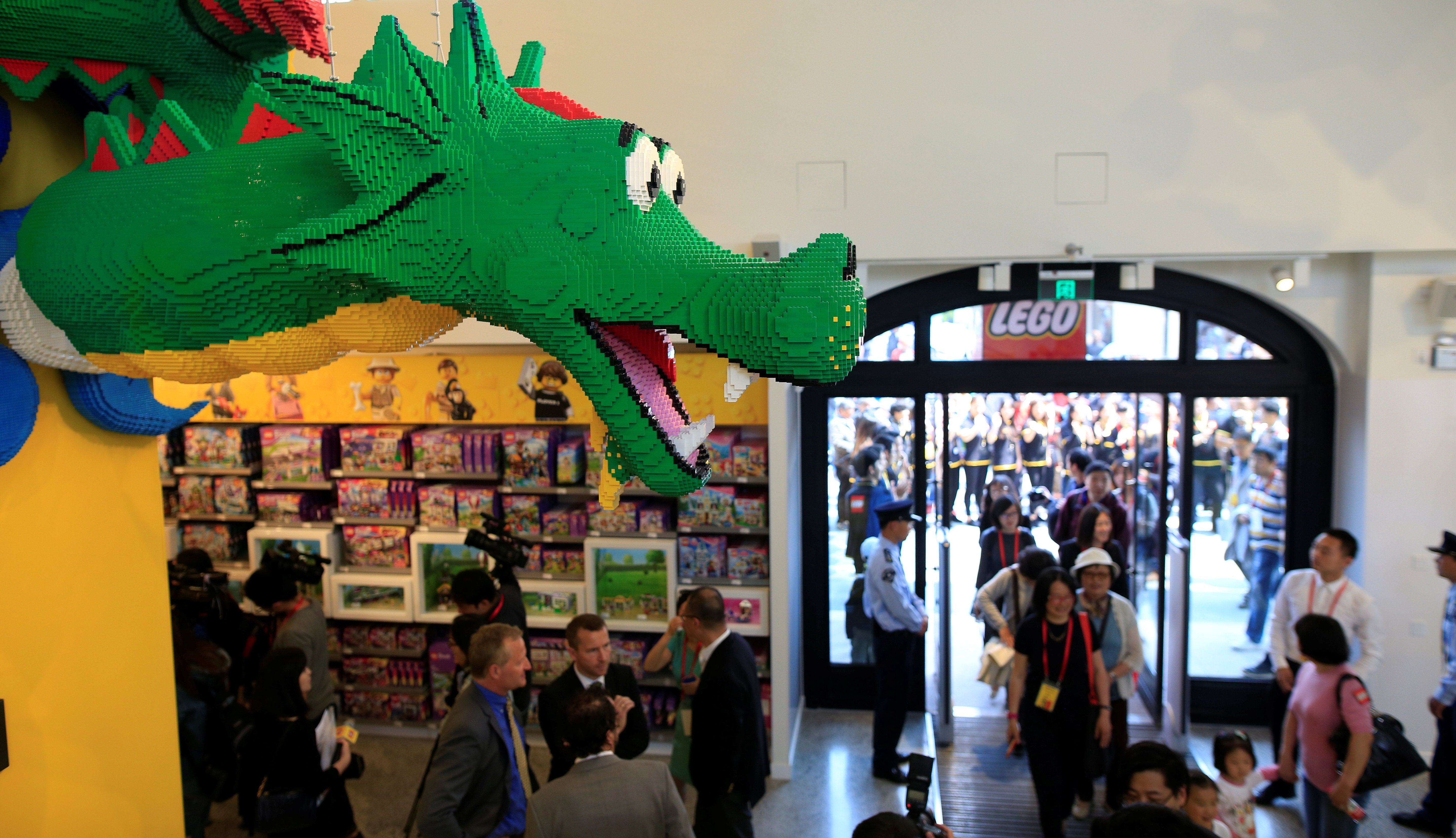 LEGO opens its first toy brick plant in China