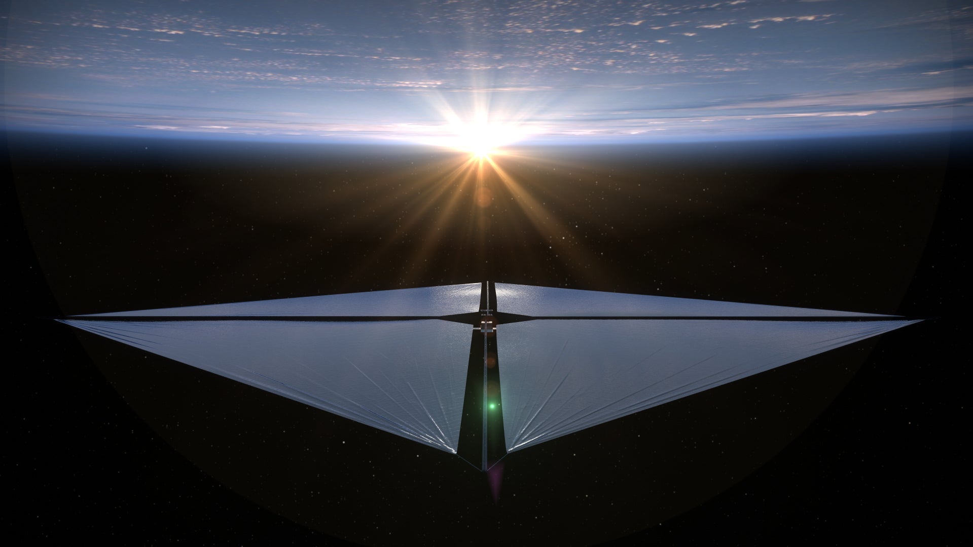 NASA's new solar sail is about to orbit the Earth