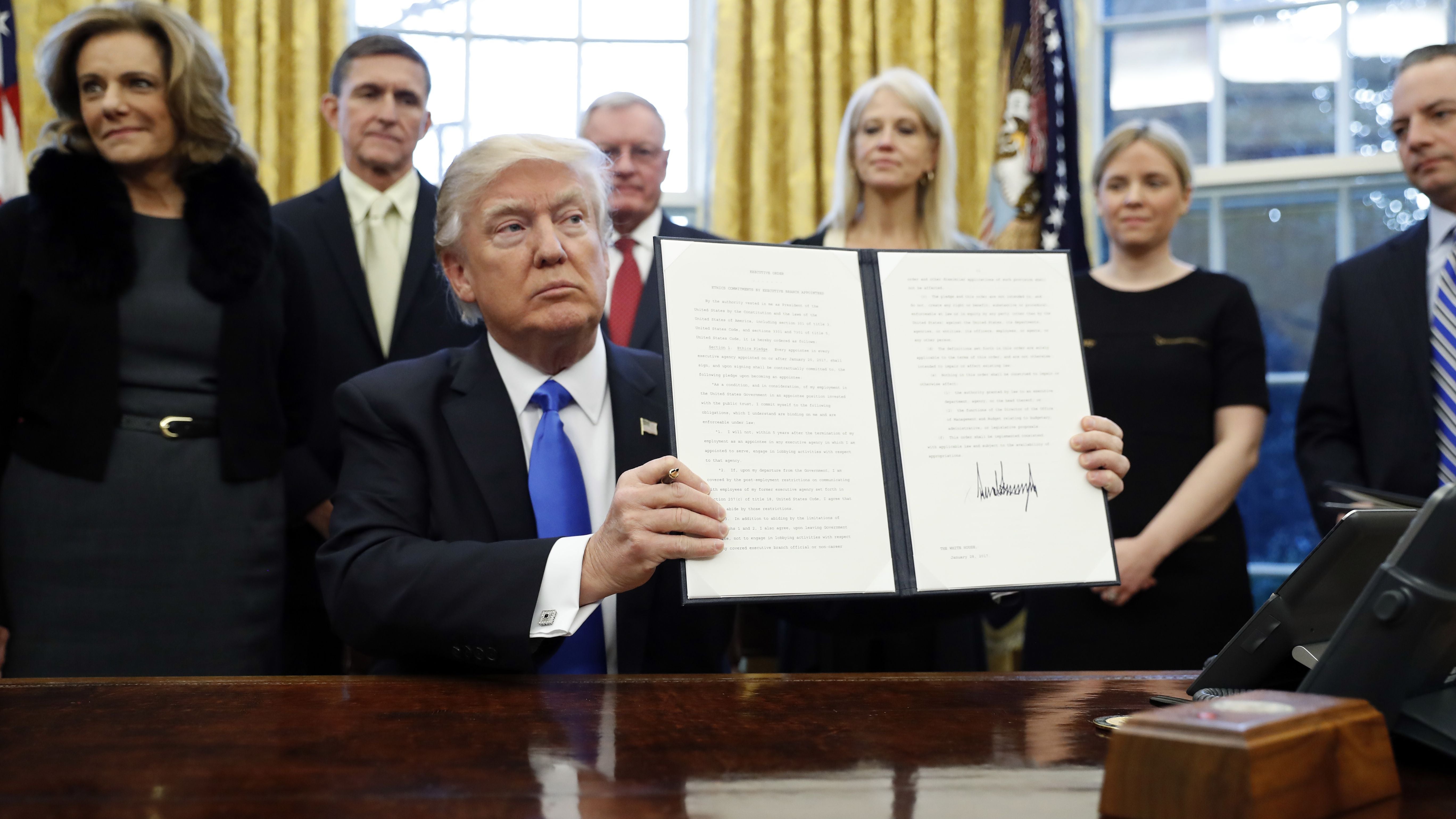 There are three ways to revoke a US president’s executive orders, and ...