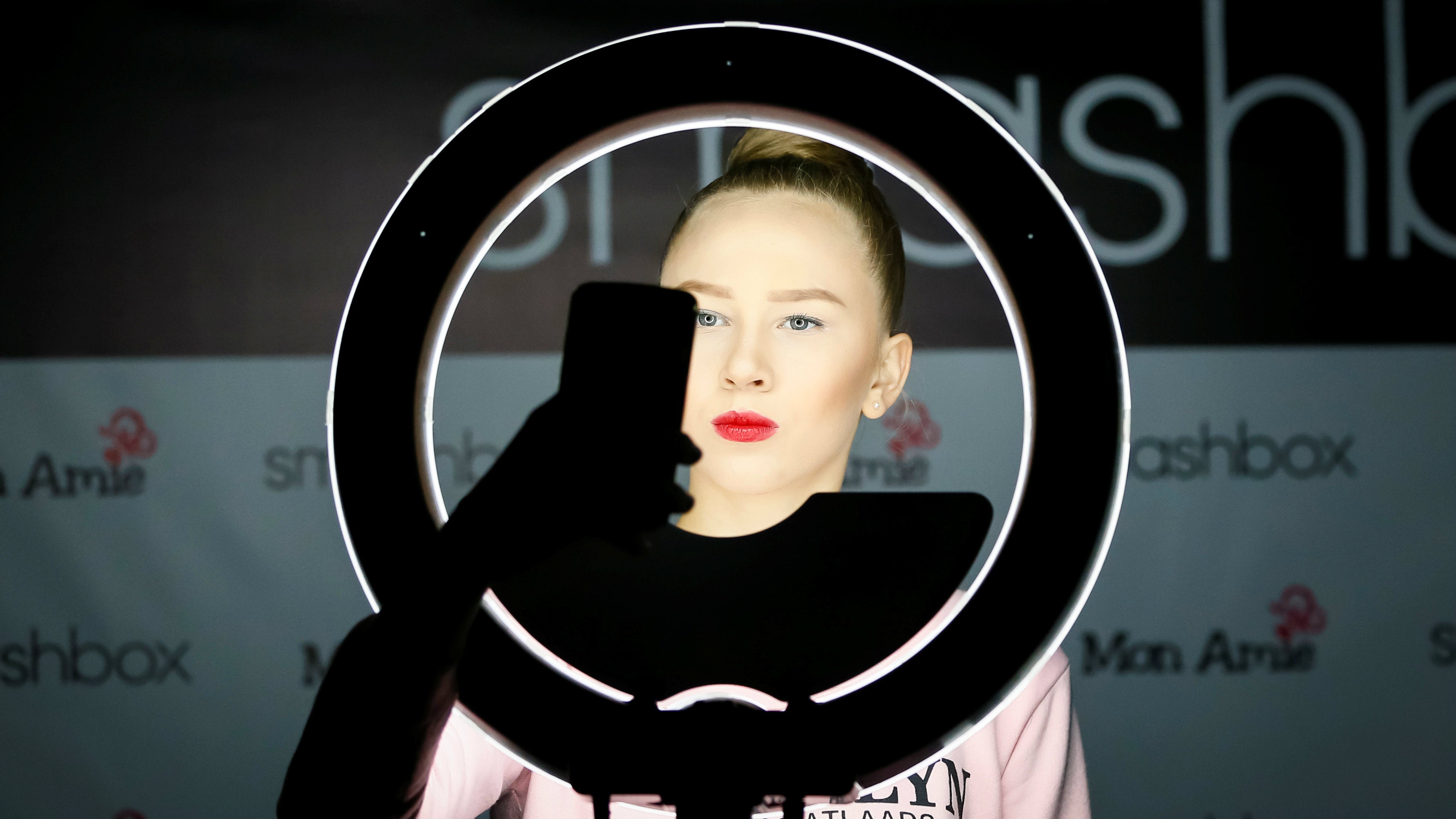 Front-facing cameras were never intended for selfies