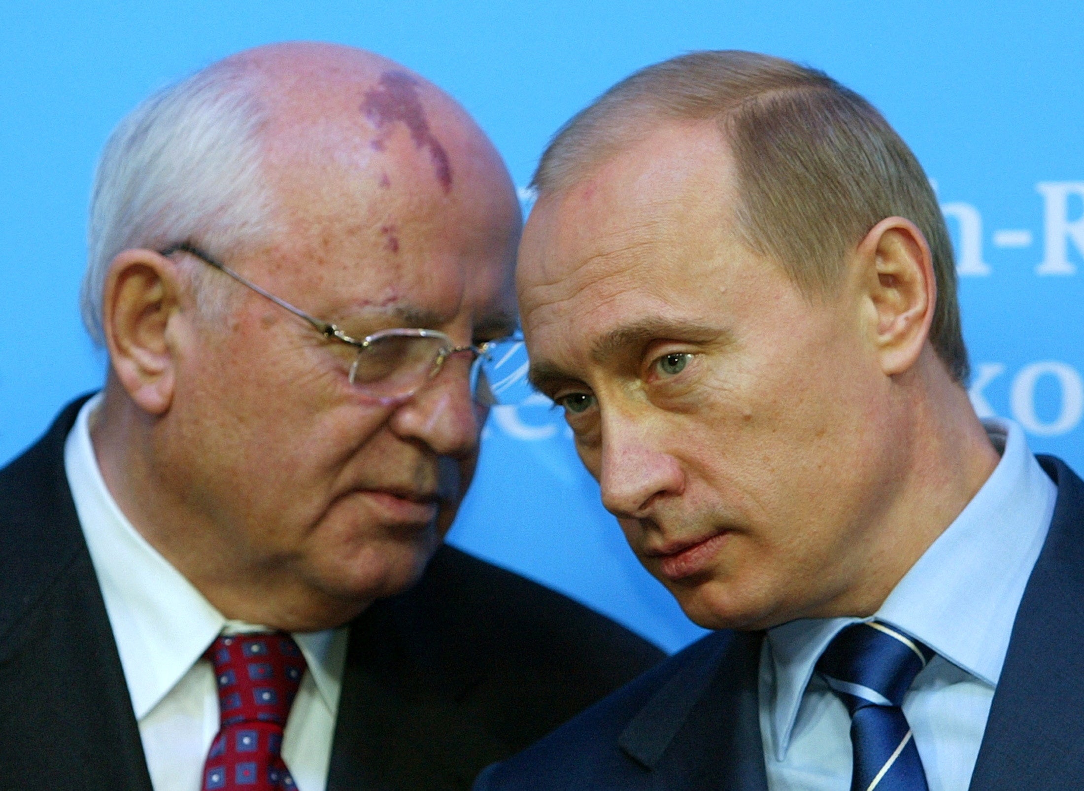 Gorbachev let the Soviet Union dissolve. Putin wants it back