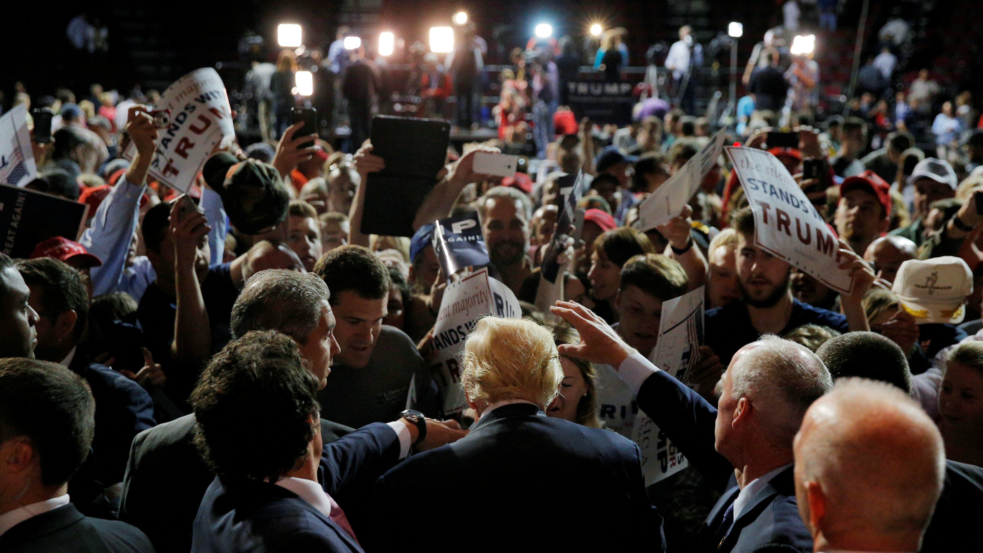 Four philosophy professors in the US support Donald Trump