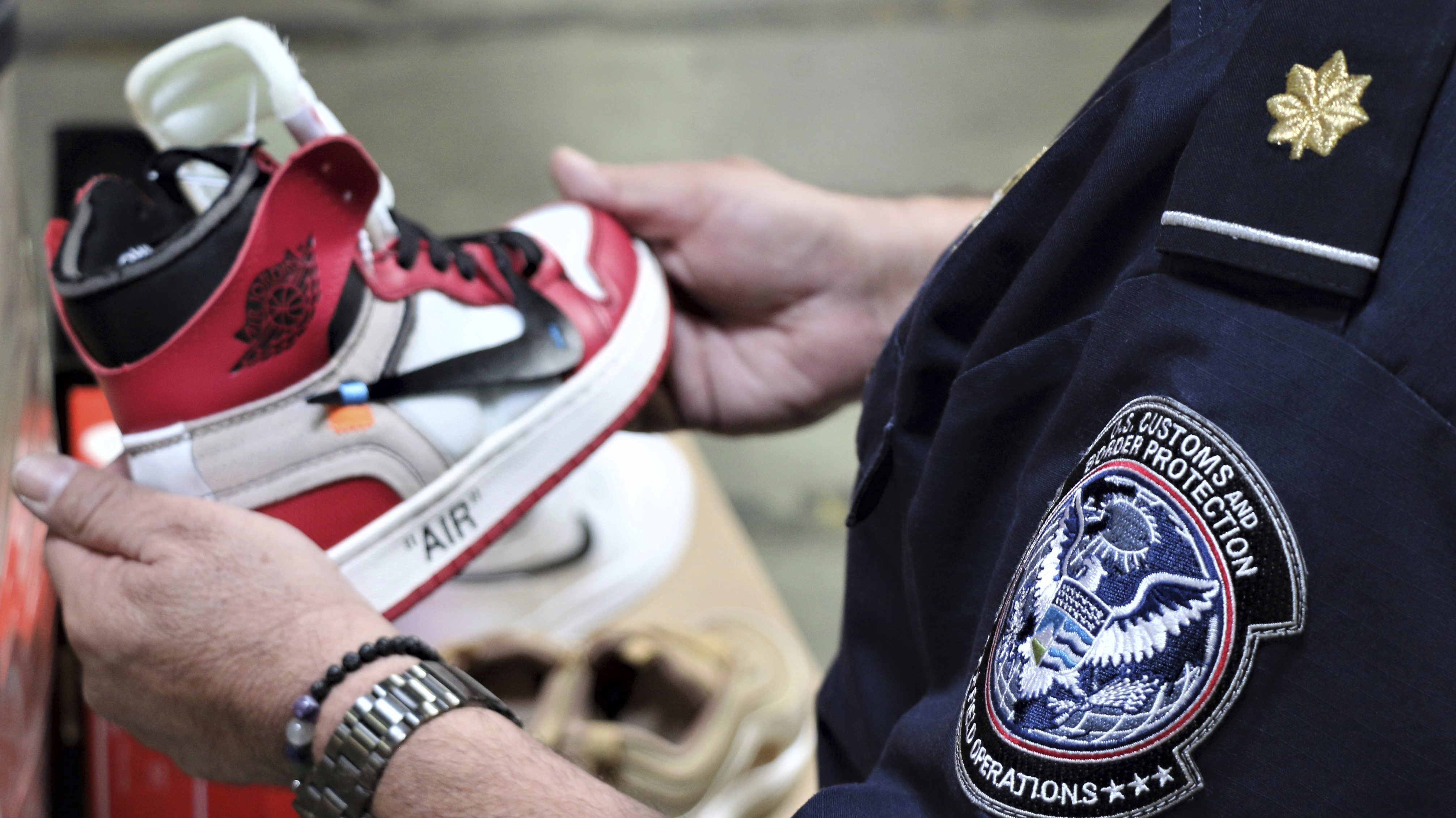 How $470 million worth of fake Nikes get into the US