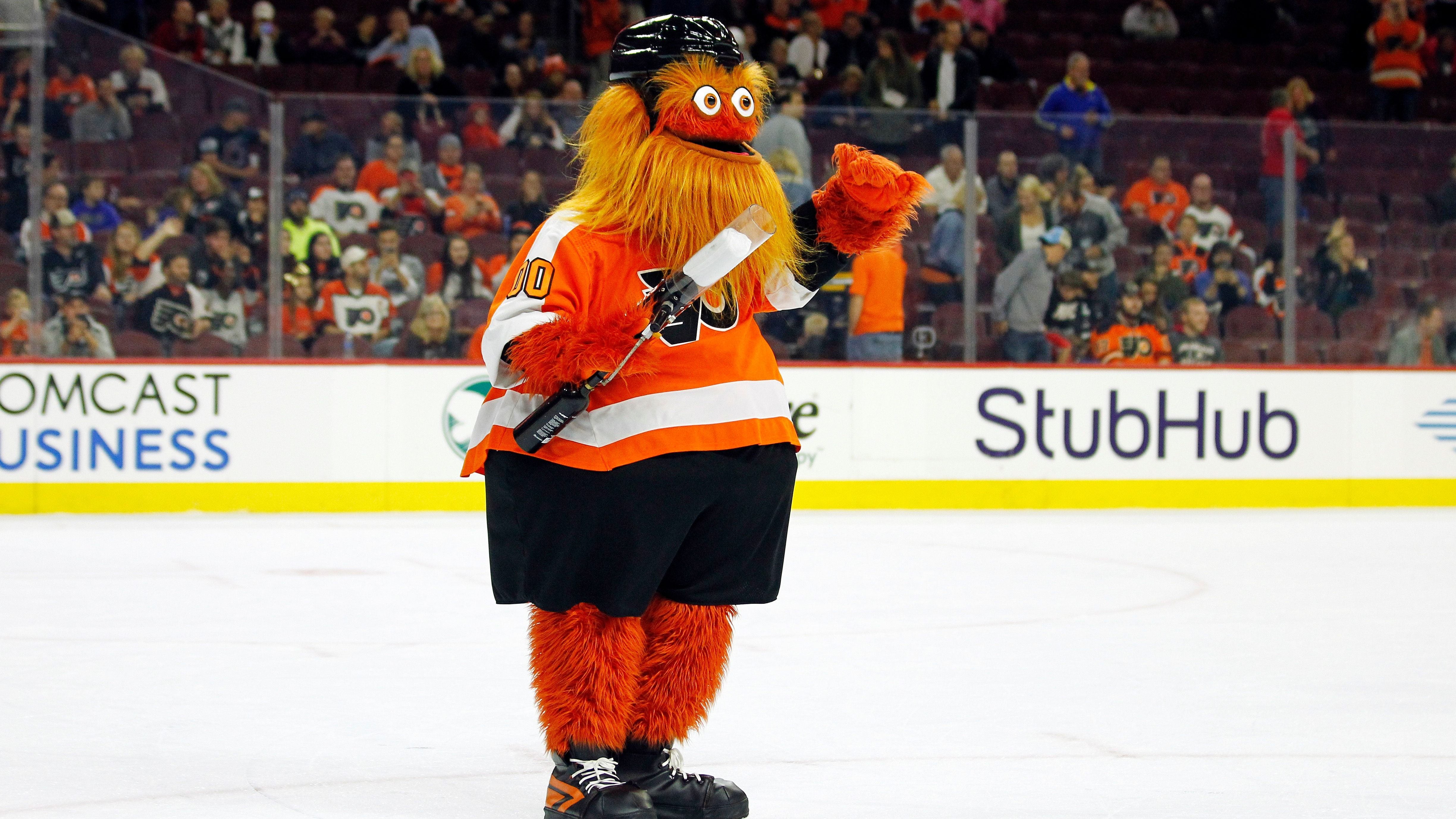 The Internet has chosen a bizarre orange mascot named Gritty to lead ...