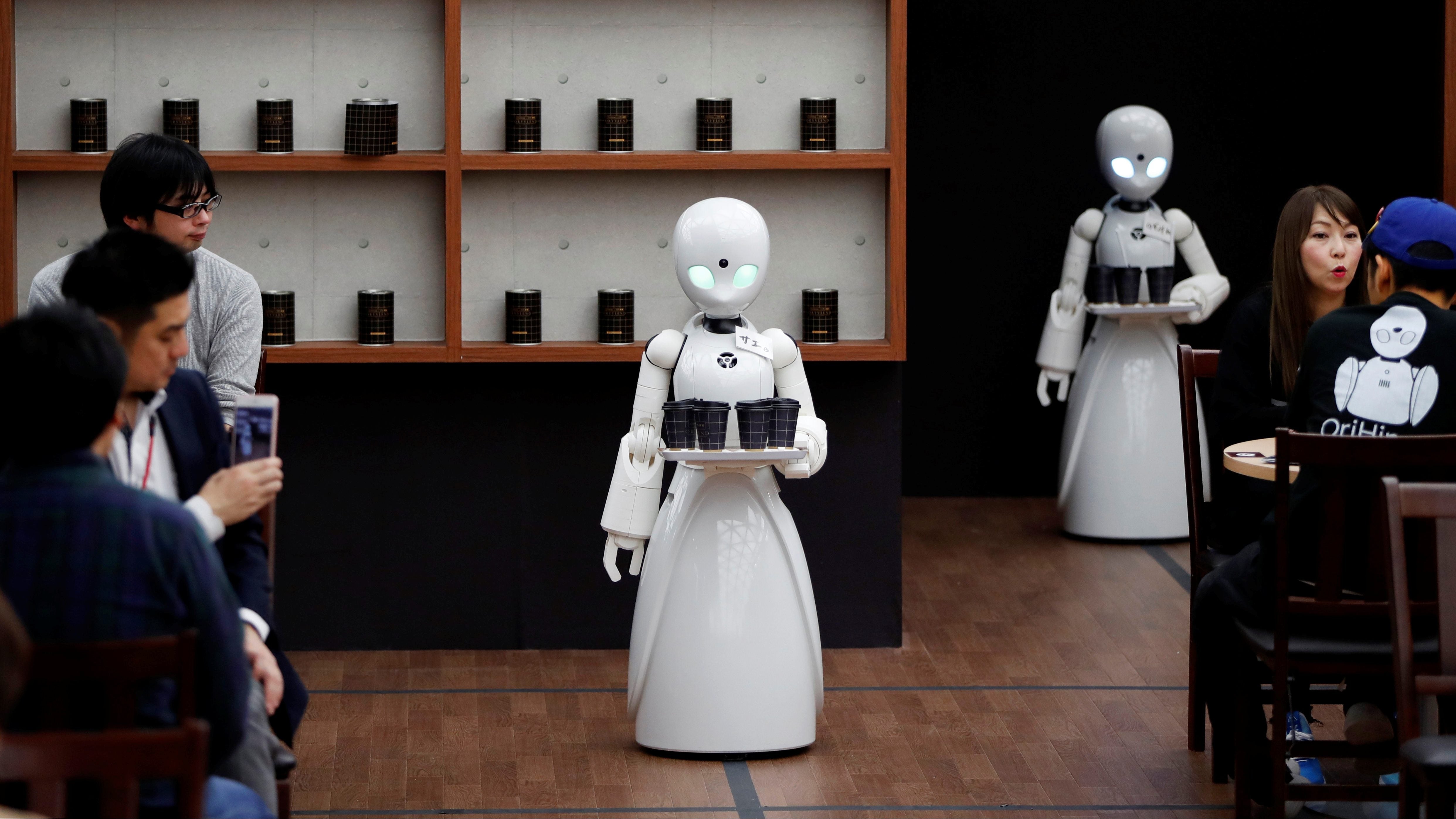 A Japanese robot cafe shows how avatars can foster human connection