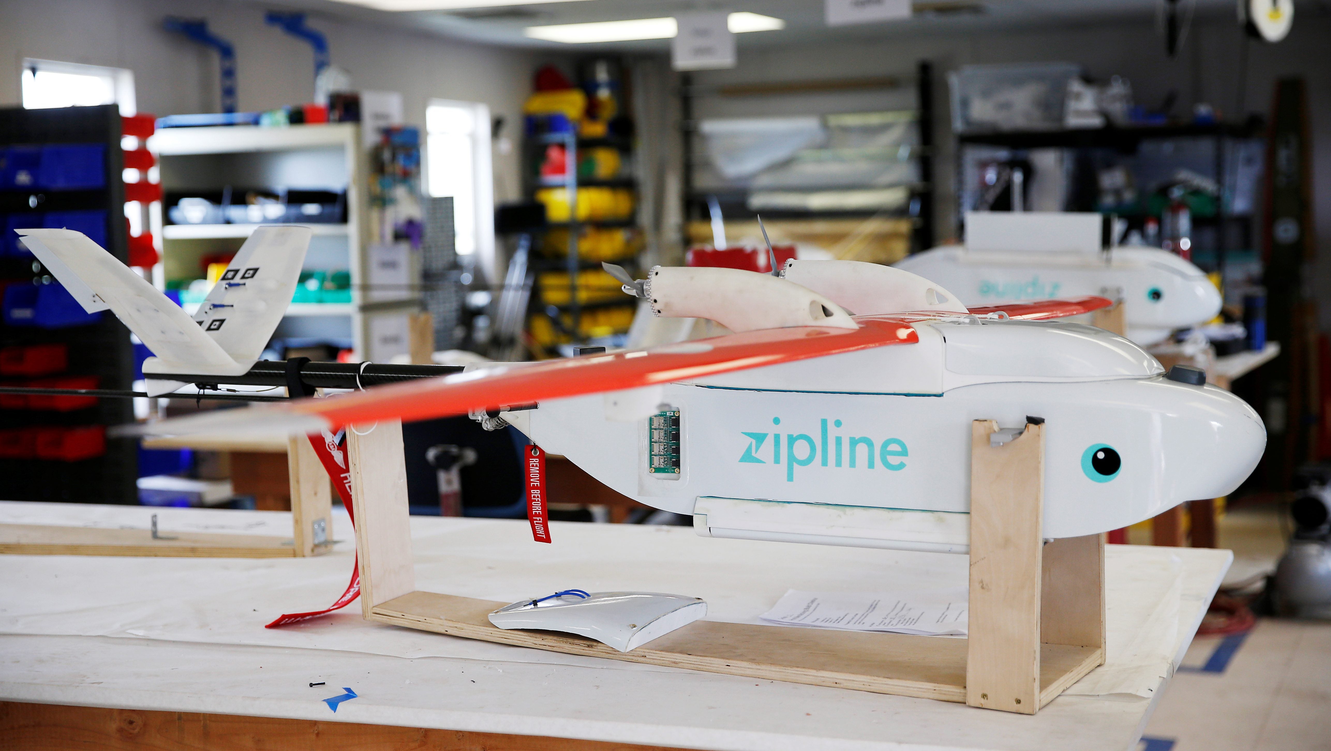 Zipline is launching its drone delivery services under “difficult ...