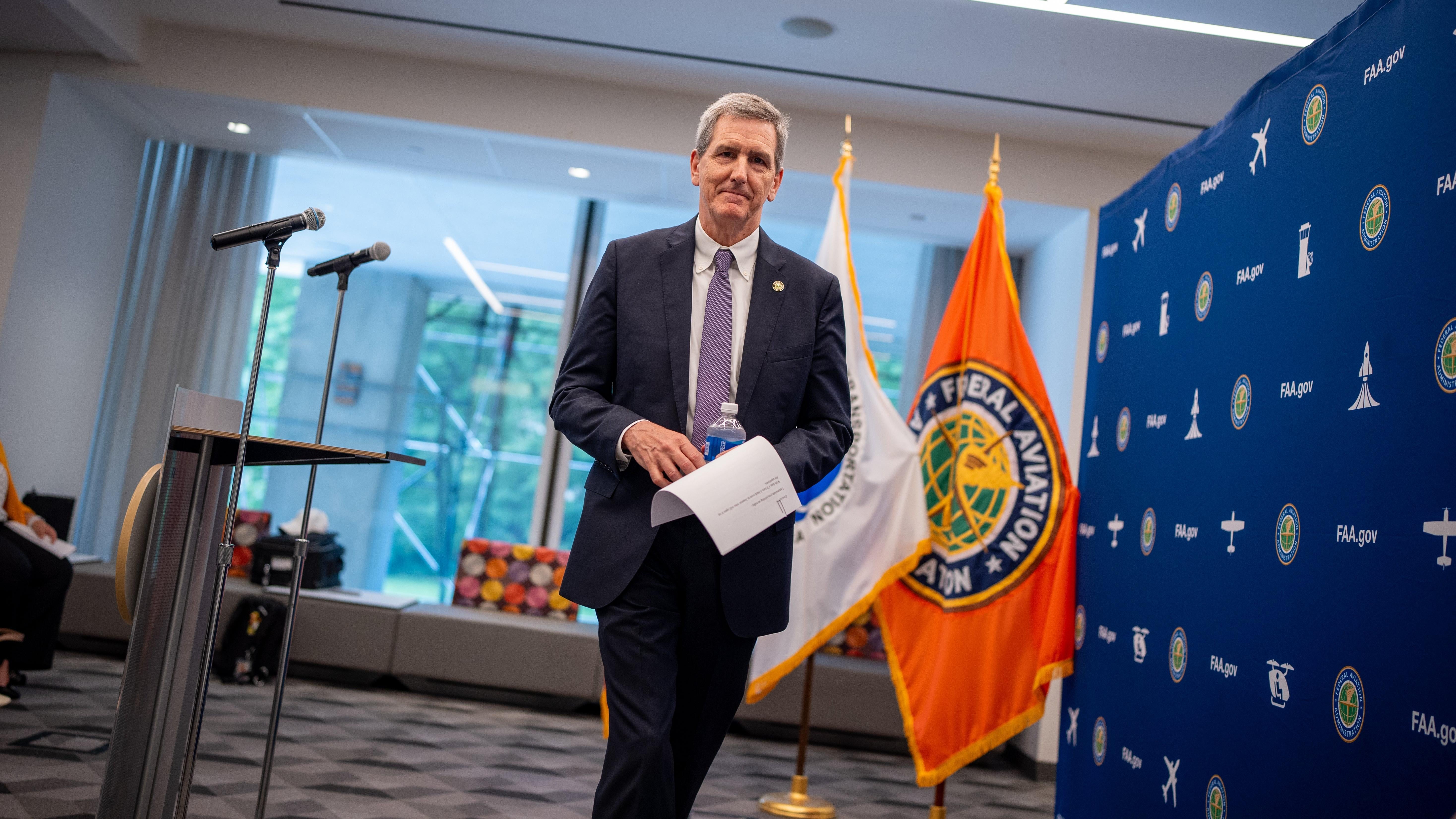 Boeing still has work to do on safety, FAA chief says