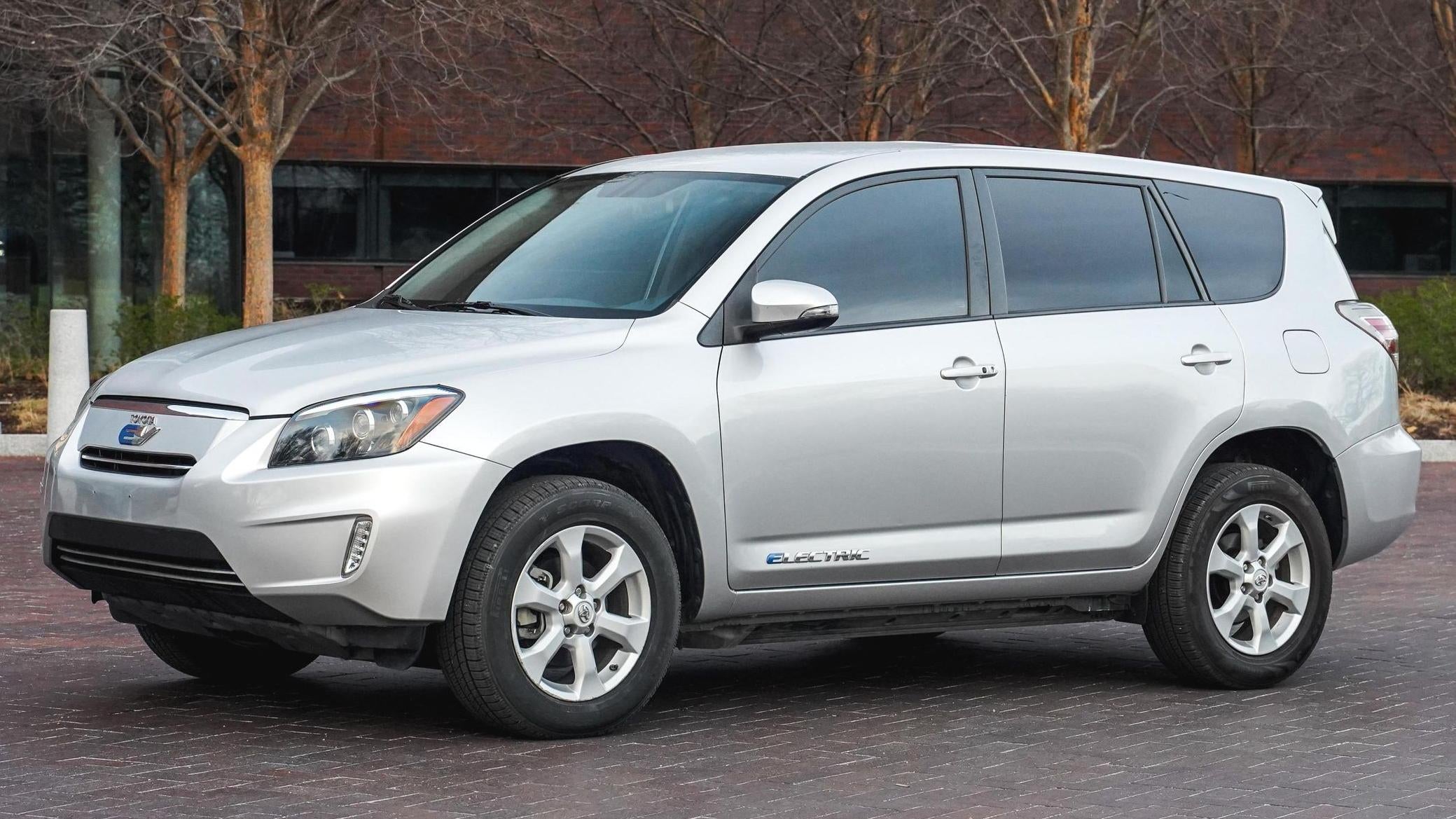 The Tesla-powered Toyota RAV4 EV is super rare — and somebody is ...
