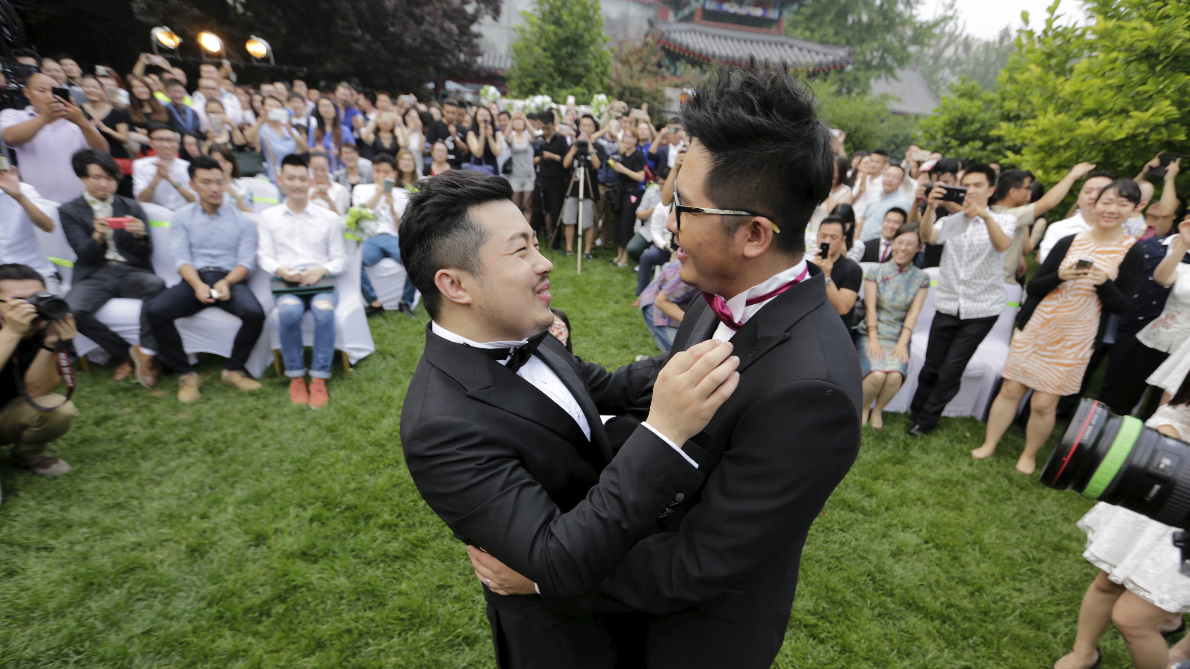 Grindr’s new owner is a 38-year-old Chinese billionaire, and he’s straight