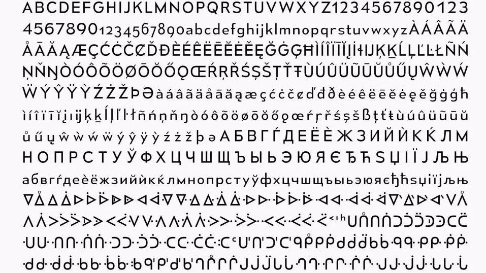 Canada’s new national font was designed to include aboriginal languages