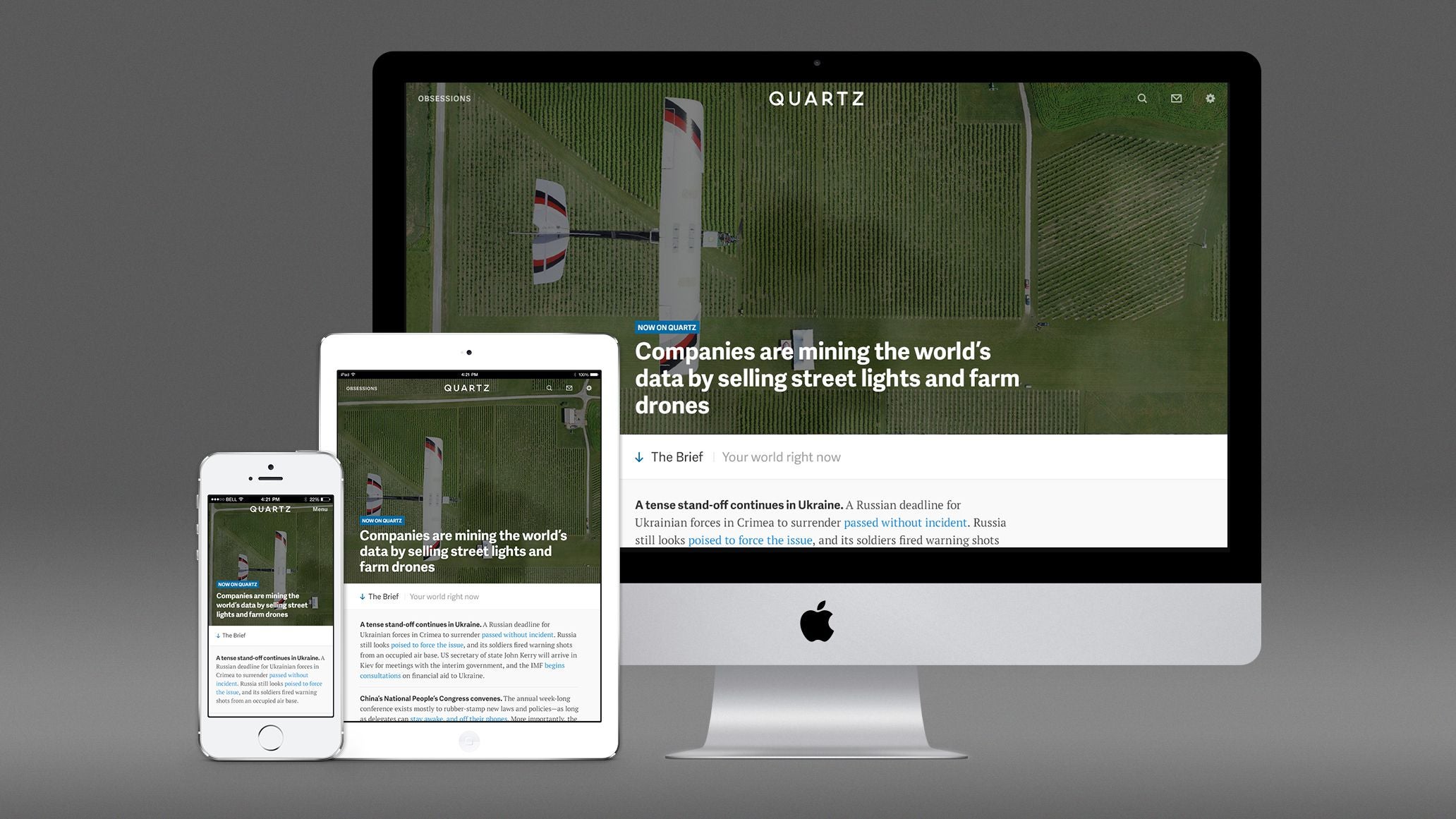 Quartz has a new look—and for the first time, a homepage
